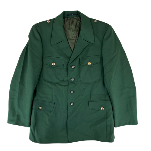 West German Police Jacket Green Dress Border Guards BGS Uniform Vintage ...