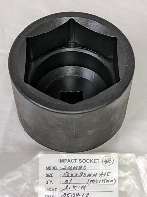 100mm 6 Point Impact Socket x 1" Square Drive | eBay