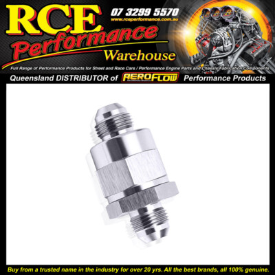 Aeroflow AF612-10S Inline Check Valve -10AN - Silver Finish | eBay ...