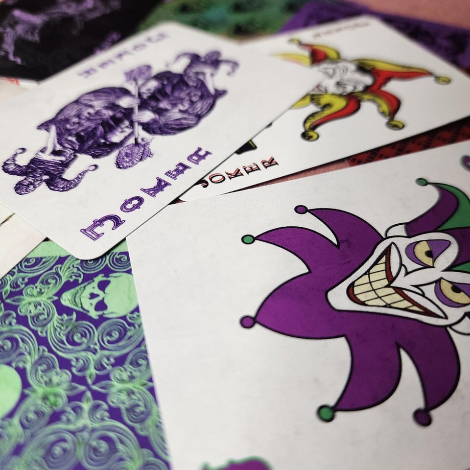 Batman (1989) Jack Nicholson | Jack Napier/ Joker Playing Cards Prop ...