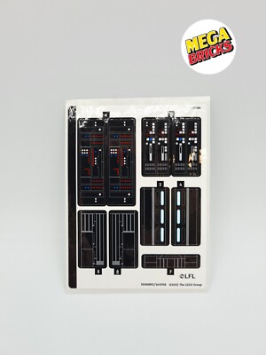 LEGO 1 X PLANCHE STICKERS REF 6413118 / 10100892 DU SET 75336 *NEUF* | eBay