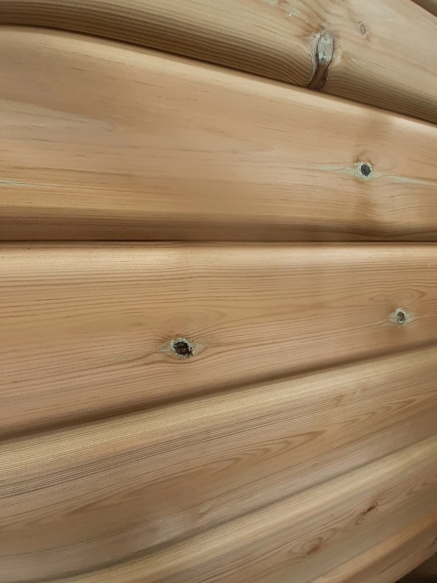 22x125 T&G Treated Loglap Cladding Per Metre Timber DIY, 50% OFF