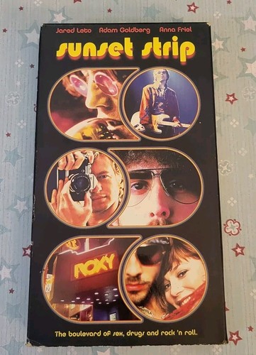 Sunset Strip VHS RARE Jared Leto / Adam Goldberg / 🎬 24543012467 | eBay
