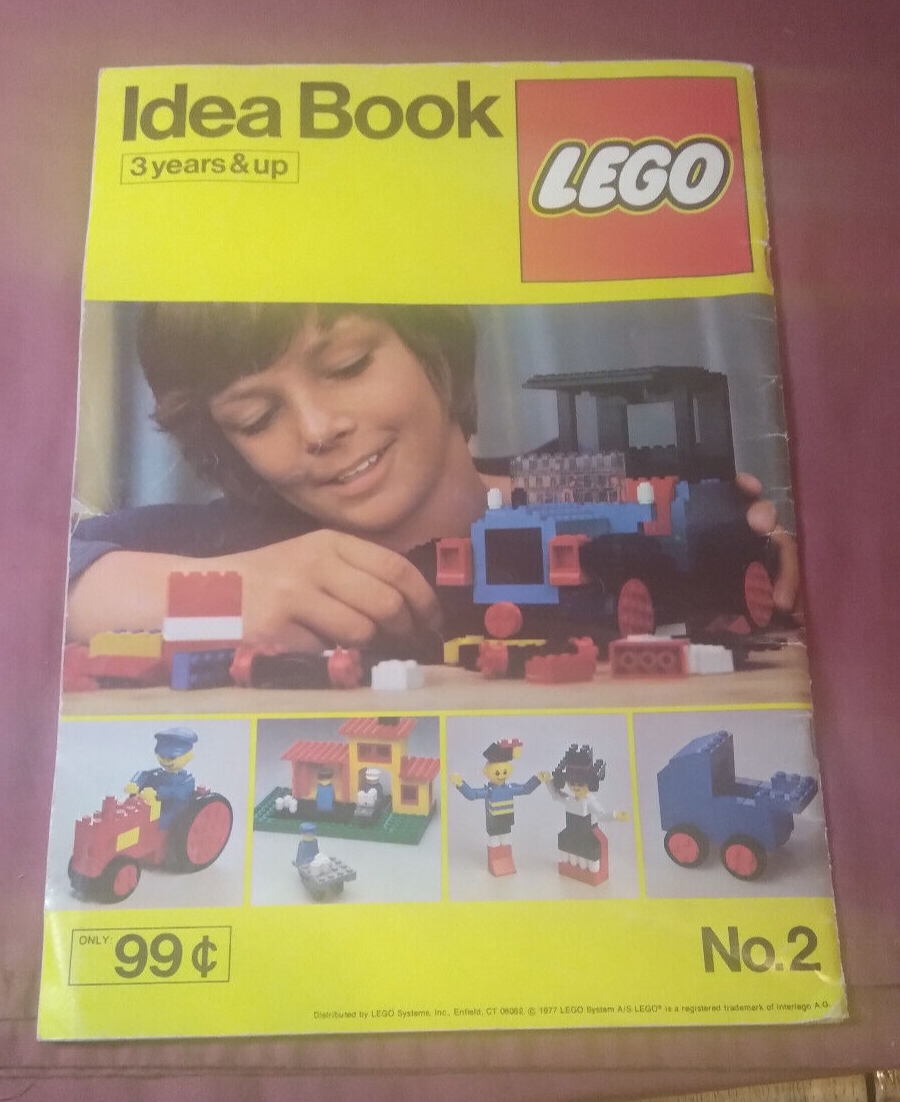 LEGO Instruction Manual Only Building Ideas Book # 2 1977 No Bricks 225 ...