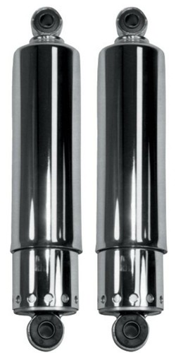 V-Factor 29004 Chrome Covered 12" Shocks for Harley Big Twin 73-86 ...