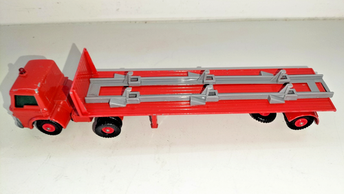 Matchbox King Size K-20 Ford Tractor & Tasker Tractor Transporter VGC ...