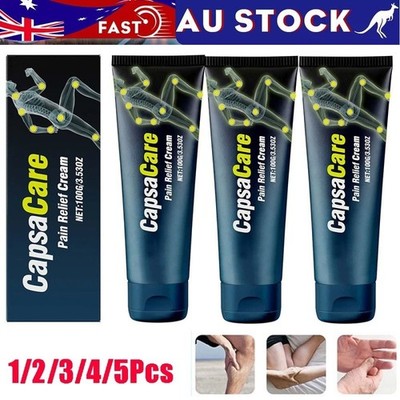 CapsaCare Neuropathy Cream, Neurosoothe Formula Nerve Cream Soothing ...