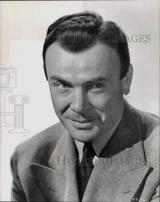 1976 Press Photo Actor Dean Jagger, Star of RKO Radio's "Sister Kenny ...