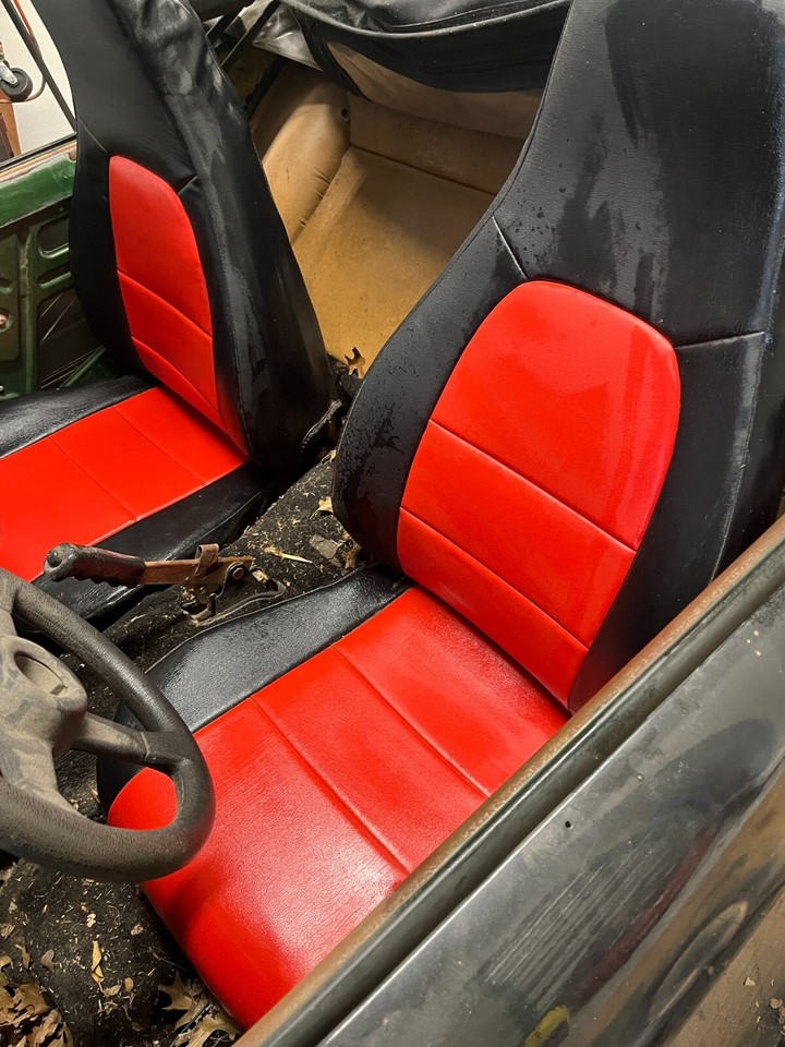 Triumph spitfire & GT6 car seats - Miata high back buckets to fit | eBay