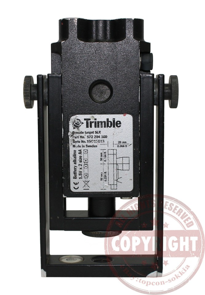 TRIMBLE SLR PRISM,GEODIMETER,TOTAL STATION, ROBOTIC,572204360, REMOTE ...