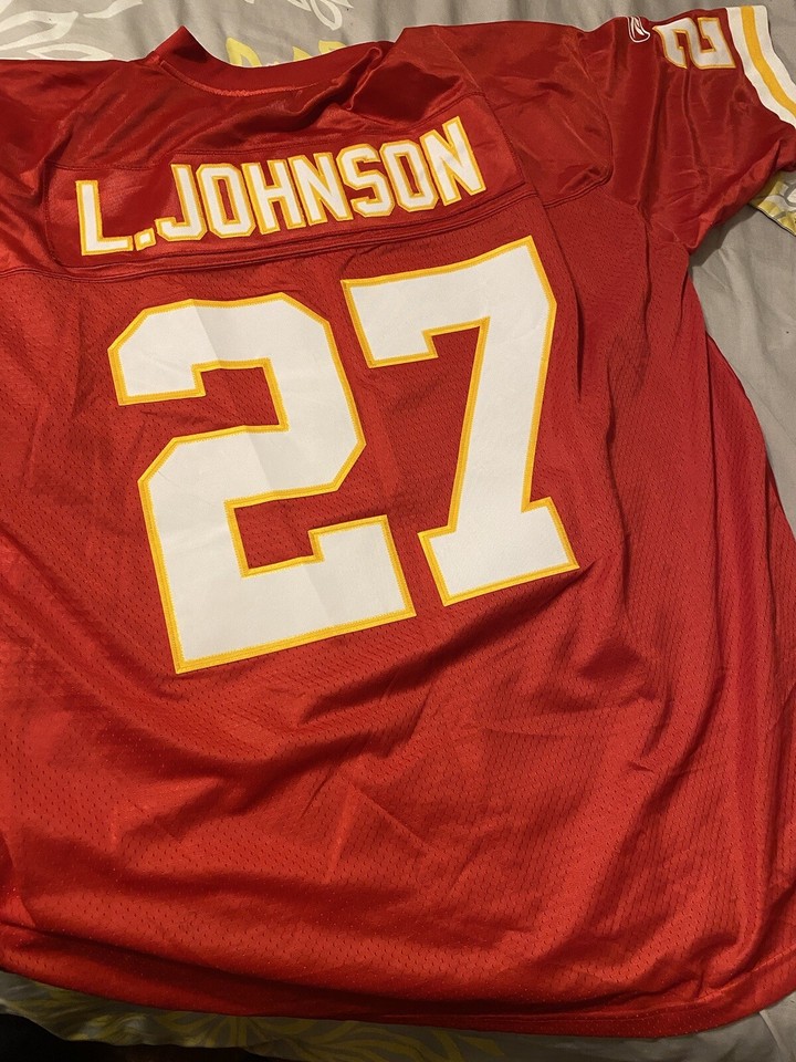 Throwback Kansas City Chiefs Larry Johnson Vintage Jersey | eBay
