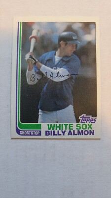 1982 TOPPS BILLY ALMON #521 NM | eBay