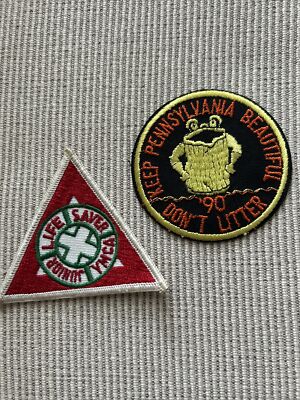 1990 Don’t Litter Patch KEEP PENNSYLVANIA BEAUTIFUL + YMCA Patch | eBay