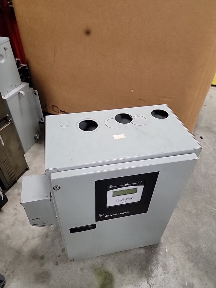 GE Zenith Controls MX150 w/ Transfer Switch 50P-1160 | eBay