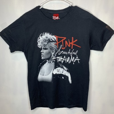 Men’s size Small Pink t shirt beautiful trauma world tour 2019 merch ...