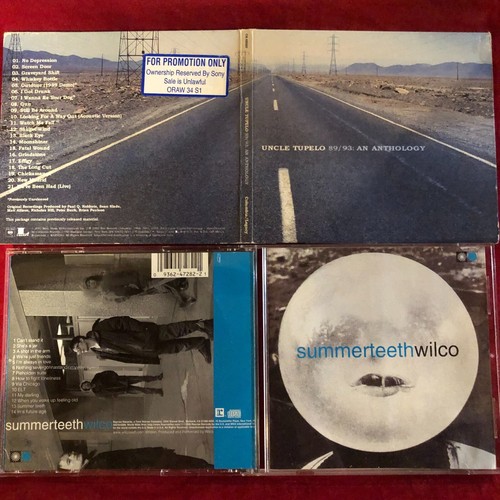 UNCLE TUPELO...ANTHOLOGY WITH PROMO STAMP /WILCO SUMMERTEETH CD 2PACK ...