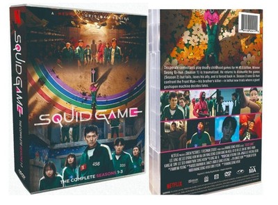 Squid Game : The Complete TV Series ,Season 1-3 (DVD BOX SET NEW)US ...