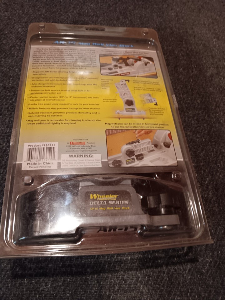 Wheeler Engineering Delta Series AR Mag Well Vise Block | eBay