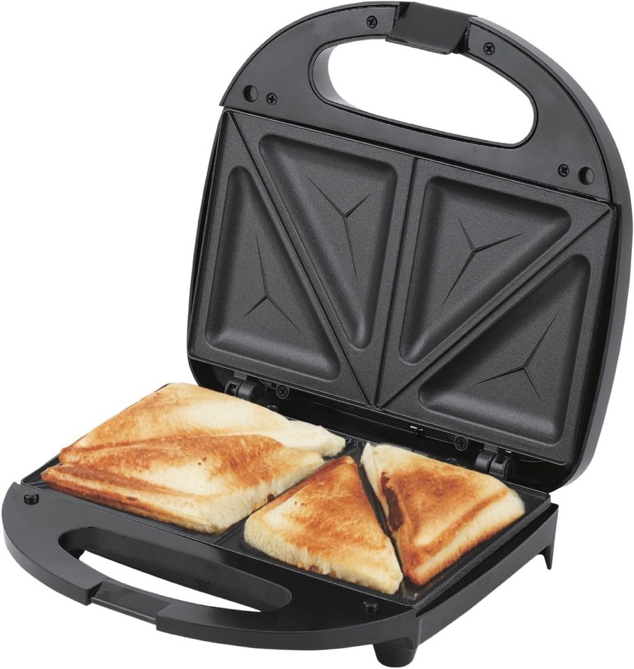 2 Slice Sandwich Toaster – Deep Fill Toastie Maker with Non-Stick ...