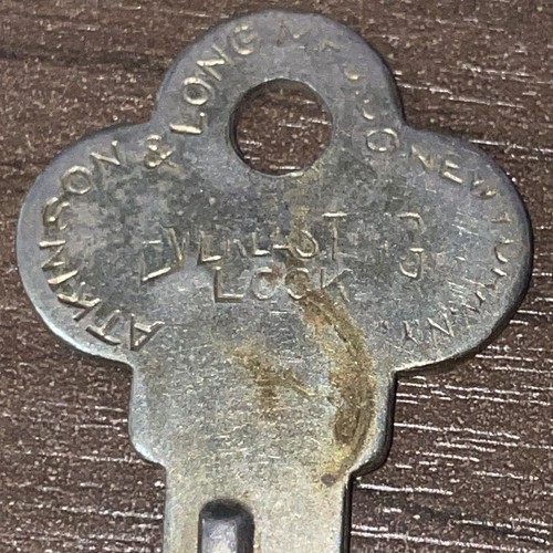 Vintage Original Everlasting Lock Trunk Key T44 Push Key | eBay