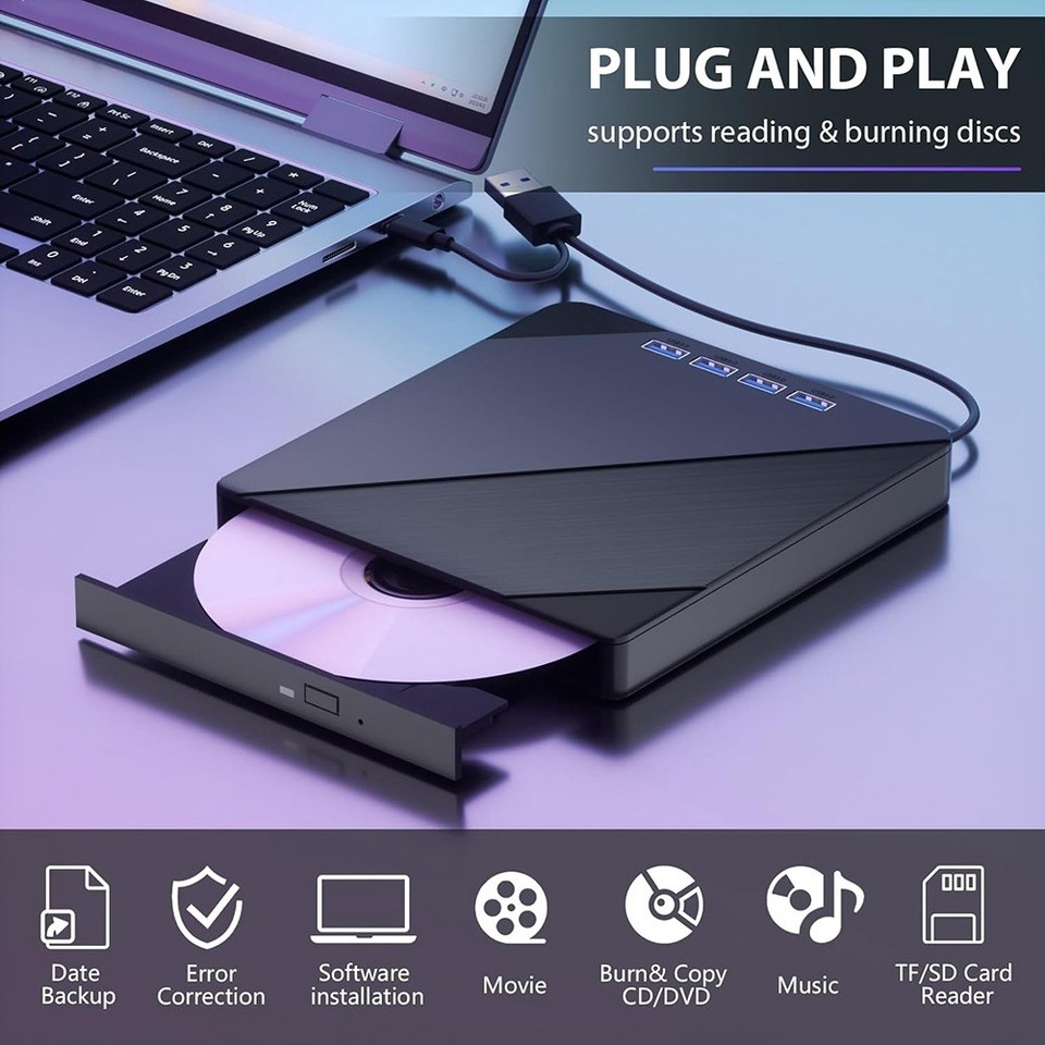 CD/DVD Disk Drive Player Optical Drive CD/DVD -Festplatten ...