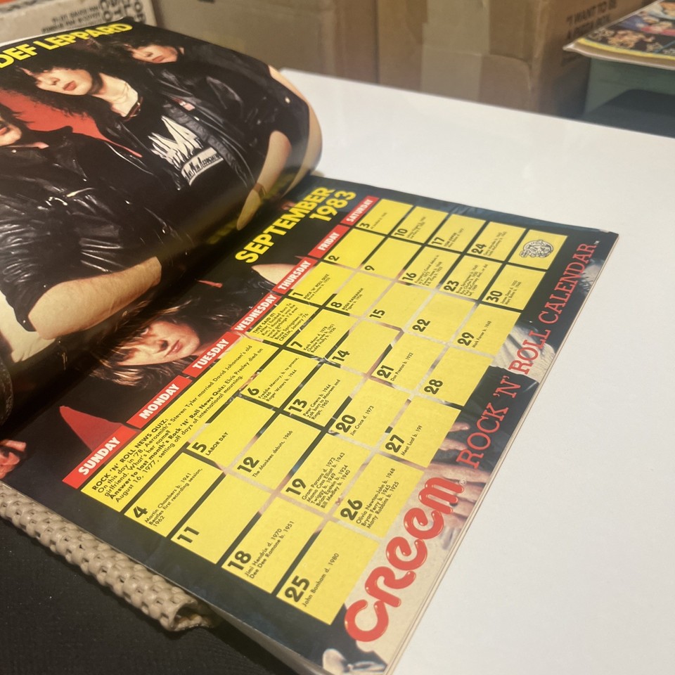 Creem Magazine September 1983 US Festival, U2, ZZ Top, Ramones, B-52s, Joan Jett | eBay