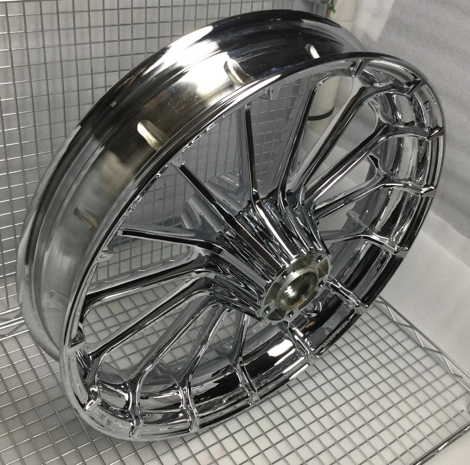 Harley Front Talon Chrome Wheel & Rotors Touring 2009 -24 OEM Rim ...