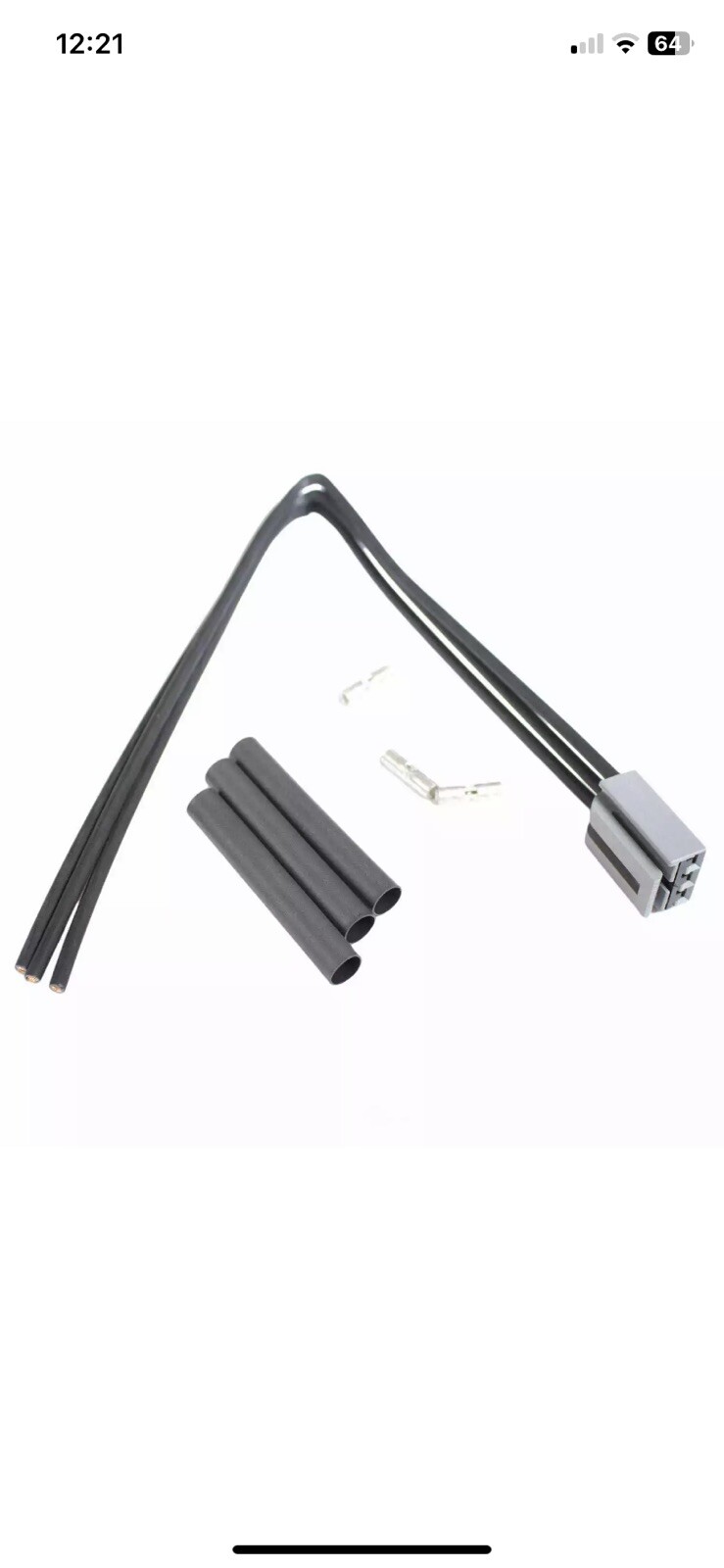 Inertia Switch Connector Motorcraft WPT-1001 for sale online | eBay