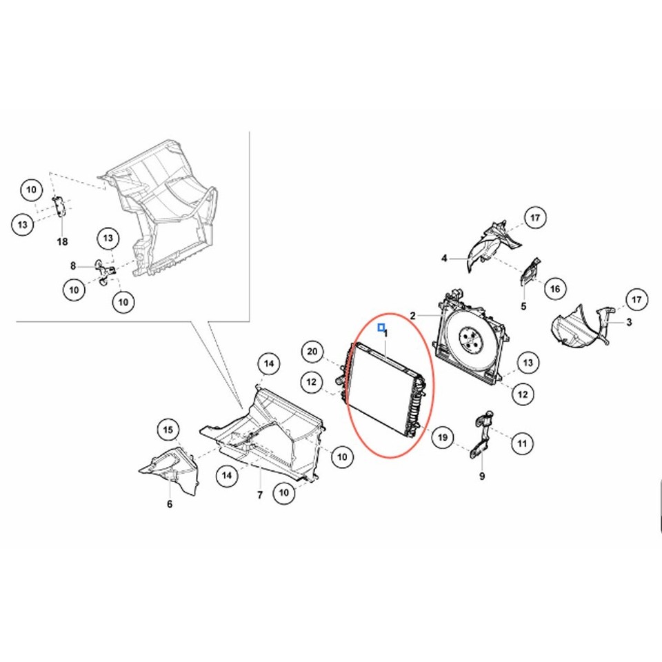 For Lamborghini Huracan LP610 LP580 New Audi R8 Water Radiator Cooler ...