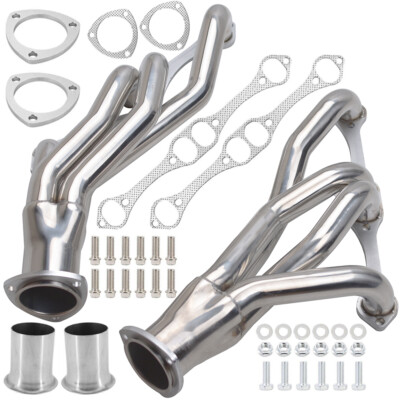 Stainless Steel Headers For Chevy Small Block SB V8 262 265 283 305 327 ...