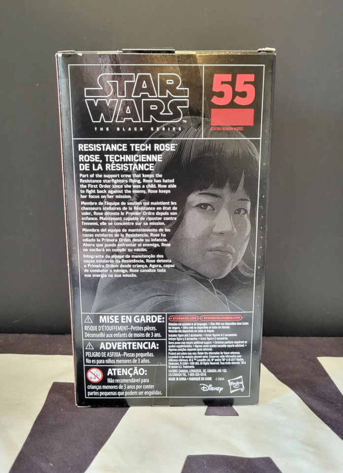 Jaina Solo 56 STAR WARS Black Series 6" NEW ERROR ROSE 55 BOX Sealed ...