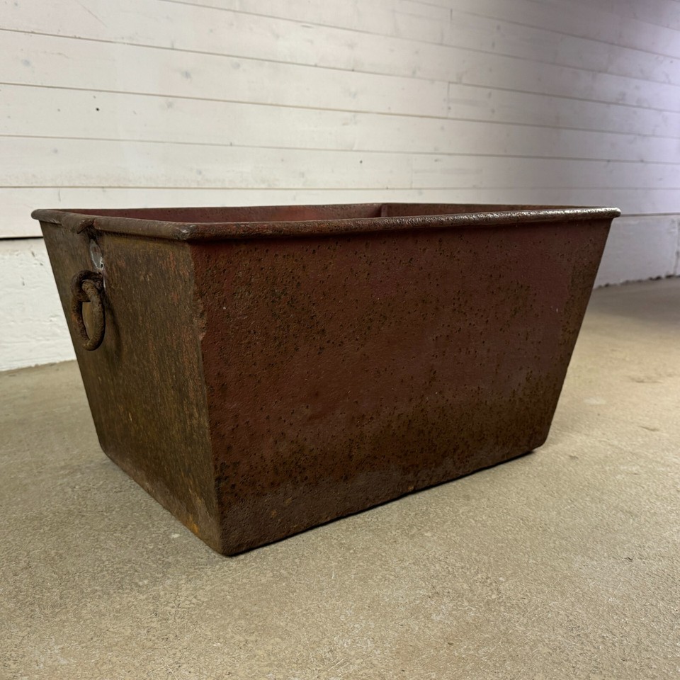 Antique Cast Iron Blacksmiths Quenching Trough with Handles | eBay UK