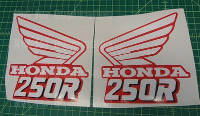89' 1989 CR250 dirtbike decals stickers CR 250 CR250R 250R AHRMA VMX | eBay