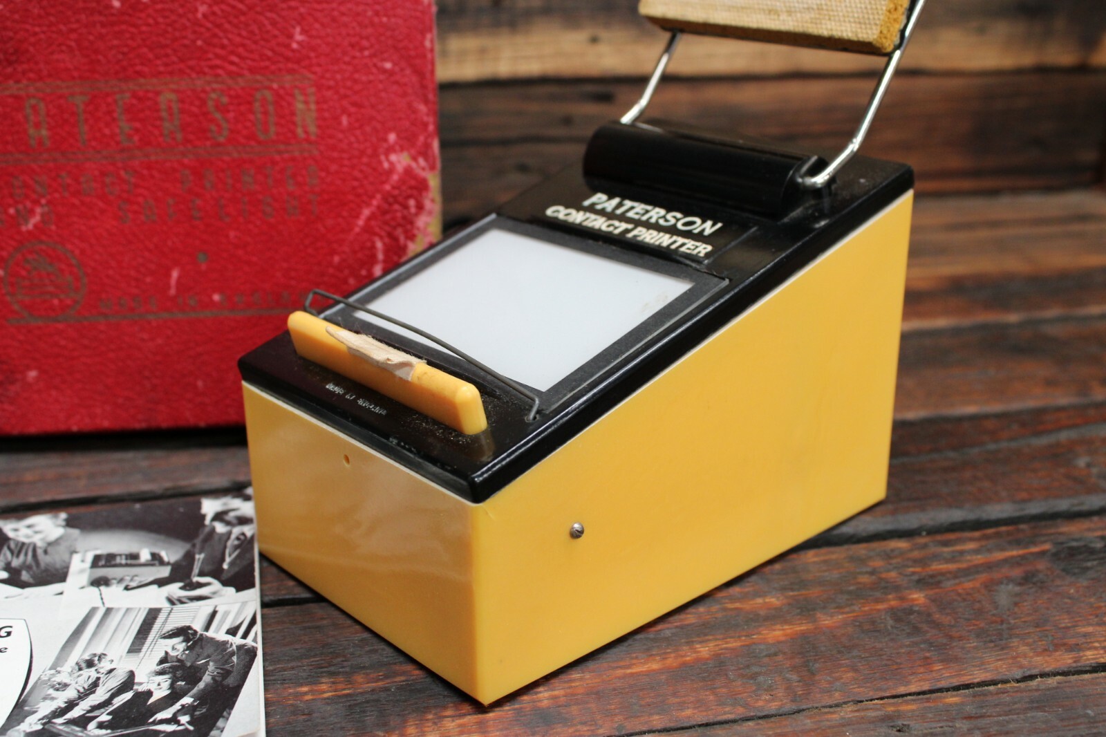 Vintage Boxed Paterson Contact Printer Printing Machine Tool Bakelite ...