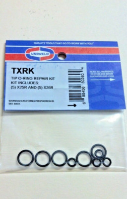 UNIWELD, WELDING BRAZING TIP O-RING REPAIR KIT, PART# TXRK | eBay