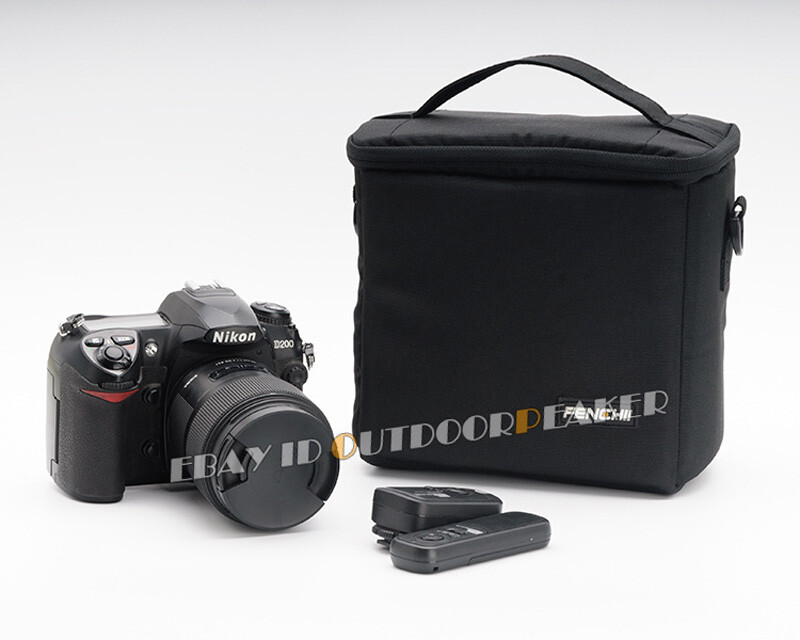 Waterproof Large DSLR Camera Bag Insert Case Lens Partition For Canon ...