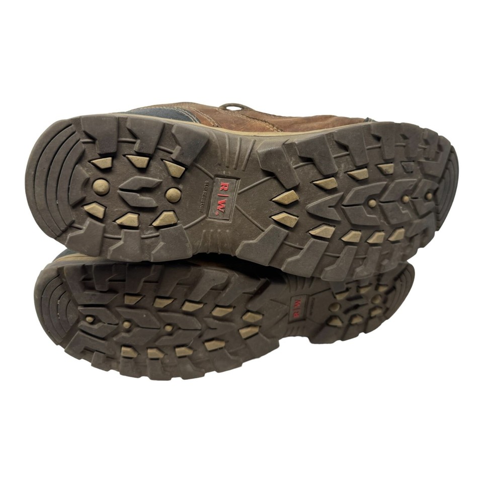 Red Wing Shoes Men's 12 8692 Brown Leather Work Boots Safety Toe | eBay