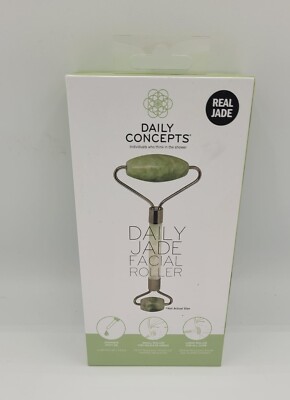 Daily Jade Facial Roller 5.1 Oz by Daily Concepts Real Jade BRAND NEW ...