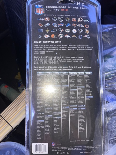 Green Bay Packers Universal TV Remote Control iHip NFL for sale online ...