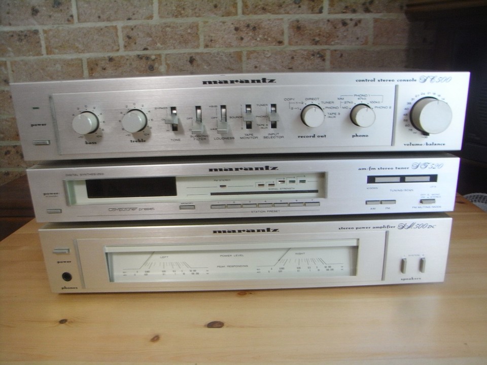 Marantz Pre-amp + Amp +Tuner Gold Series | eBay Australia