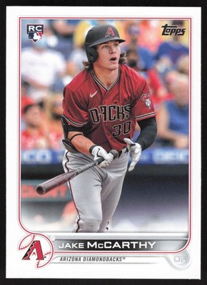 Jake McCarthy 2022 Topps #370 Arizona Diamondbacks | eBay