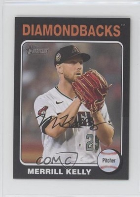 2024 Heritage Mini Black Border /50 Merrill Kelly (White Above Card ...
