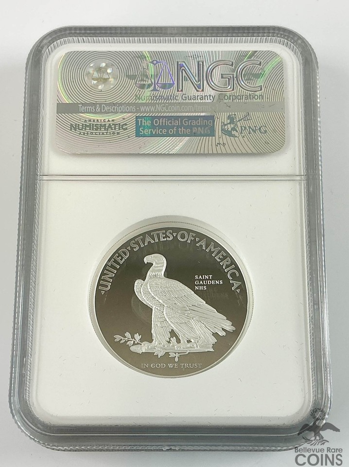 2016 St. Gauden's .999 Silver Ultra High Relief 1oz Round NGC PF70 ...