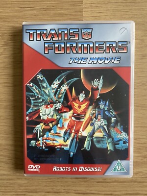 Transformers The Animated Movie DVD Region 2 Excellent Used Condition ...