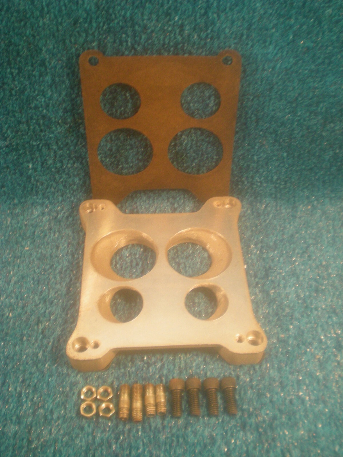 Offenhauser 5816 Tunnel Ram Top Single 4150 Carb Fits Ford SB 289-302 ...