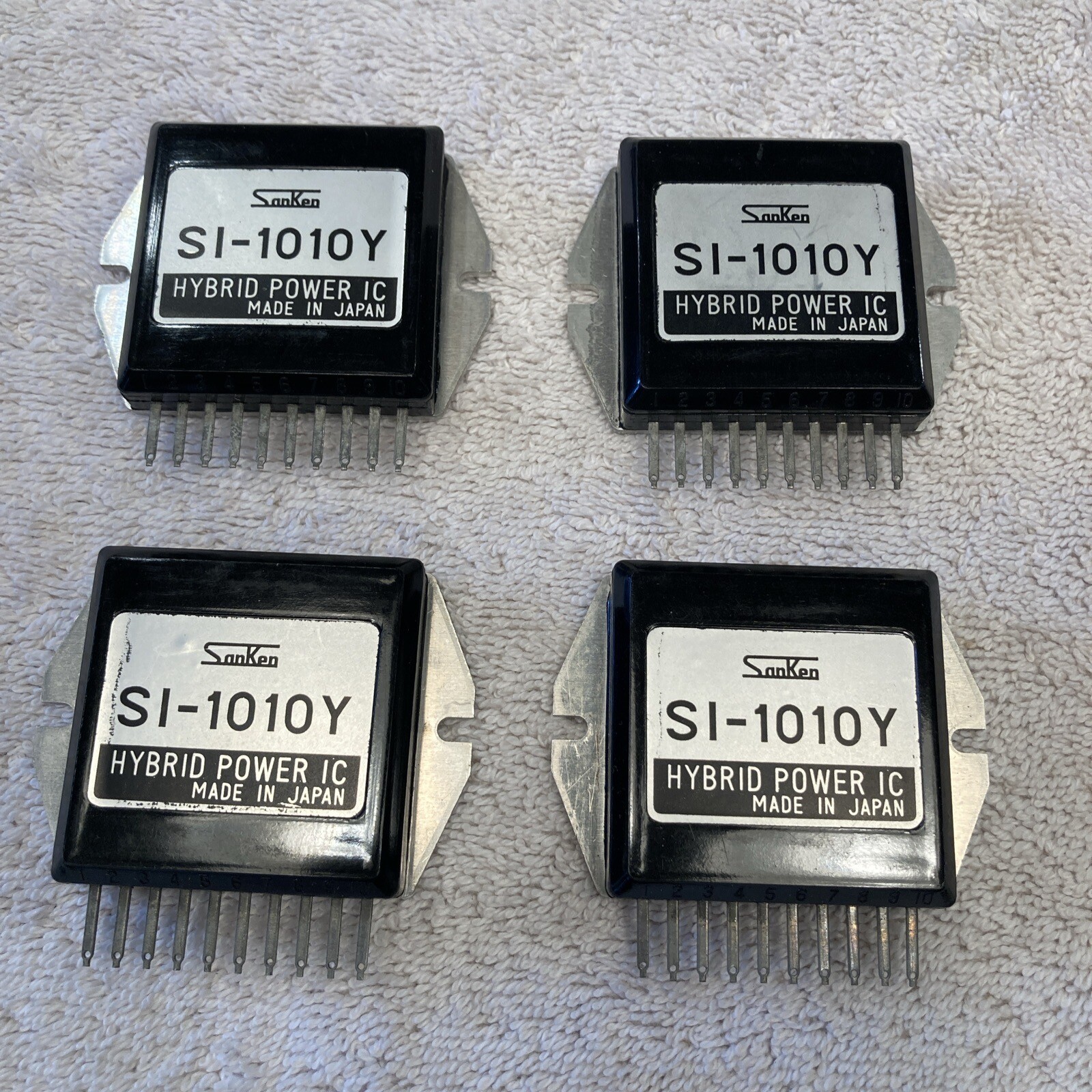 Vintage Sanken SI-1010Y Audio Output Power Amplifier Japan Lot Of 4 ...