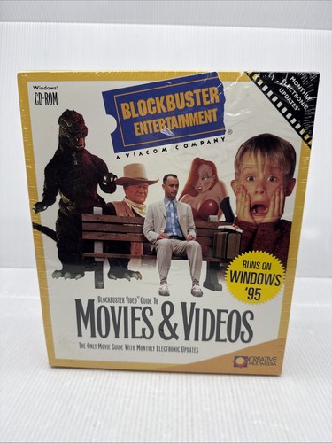 Blockbuster Video Guide to Movies & Videos (PC, 1995) , New Sealed | eBay