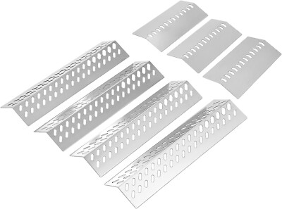 BBQ Grill Heat Plates Flame Tamers F7-Pack For Bull Angus Cal Flame ...