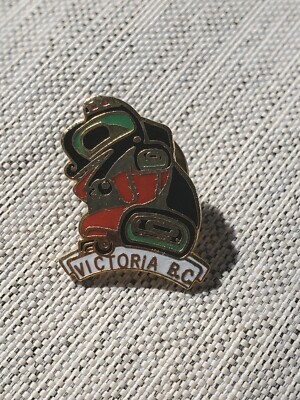 Vintage Victoria B.C. Travel Souvenir Pin | eBay