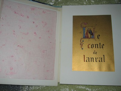 Le Lai de Lanval - Marie de France - Ed. SEFER ill. Lucy Boucher ...